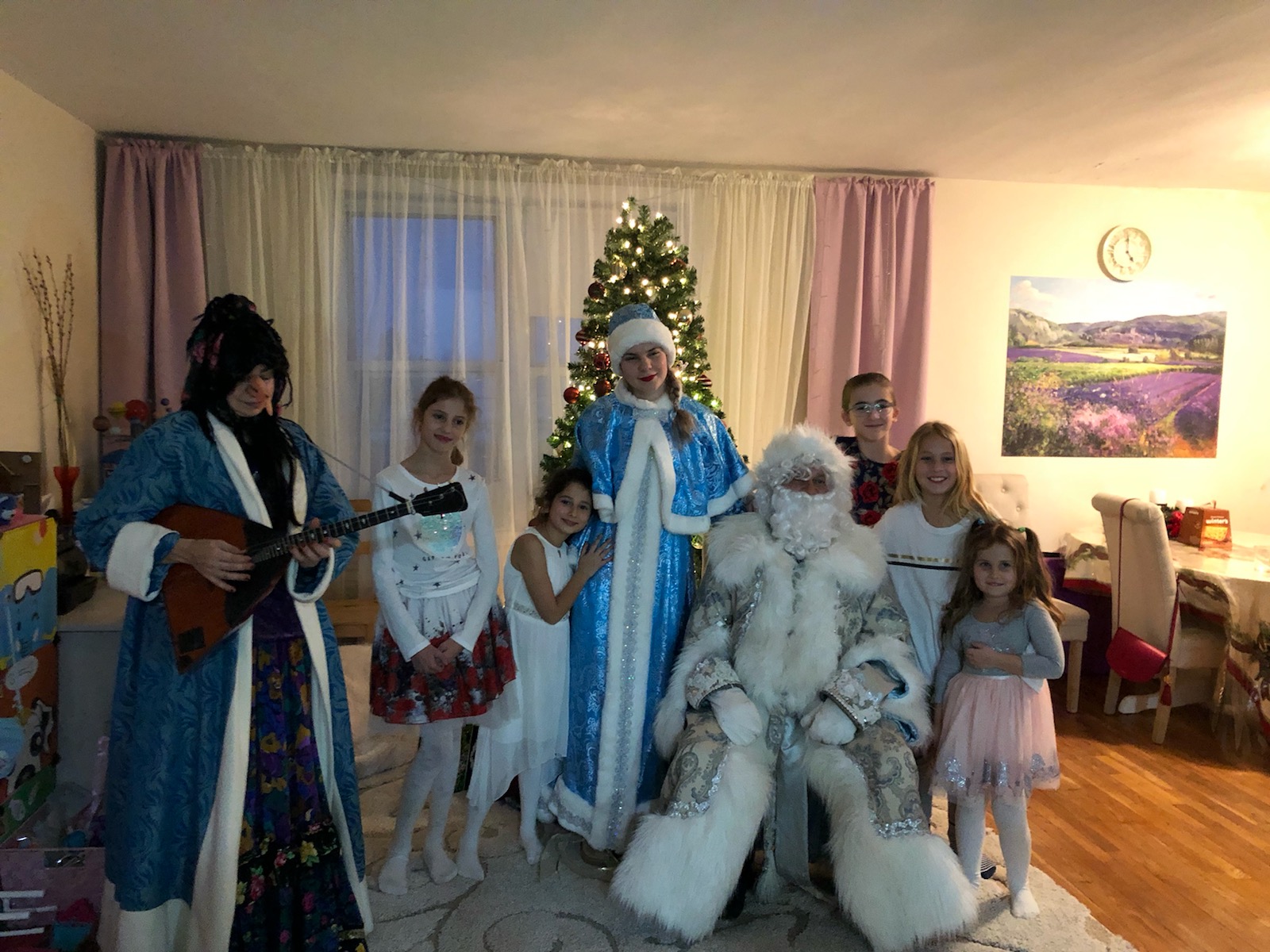 Ded Moroz, Snegurochka, Baba Yaga, surprise visit to Bensonhurst ...