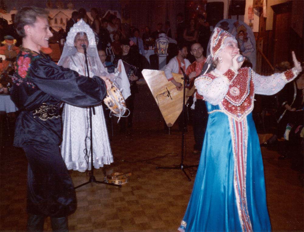Traditional Russian music and dance ensemble Barynya 1998