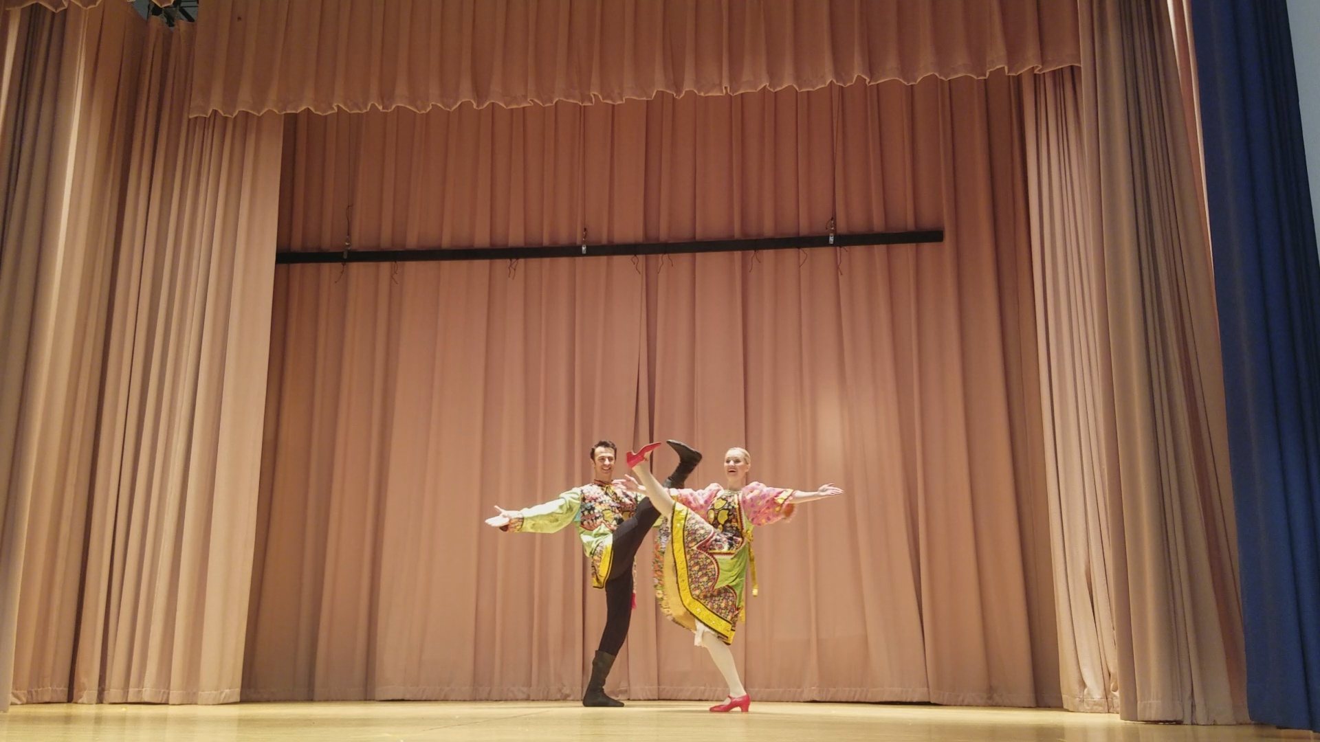 Photos of New York based Russian dancers Andrei and Yana