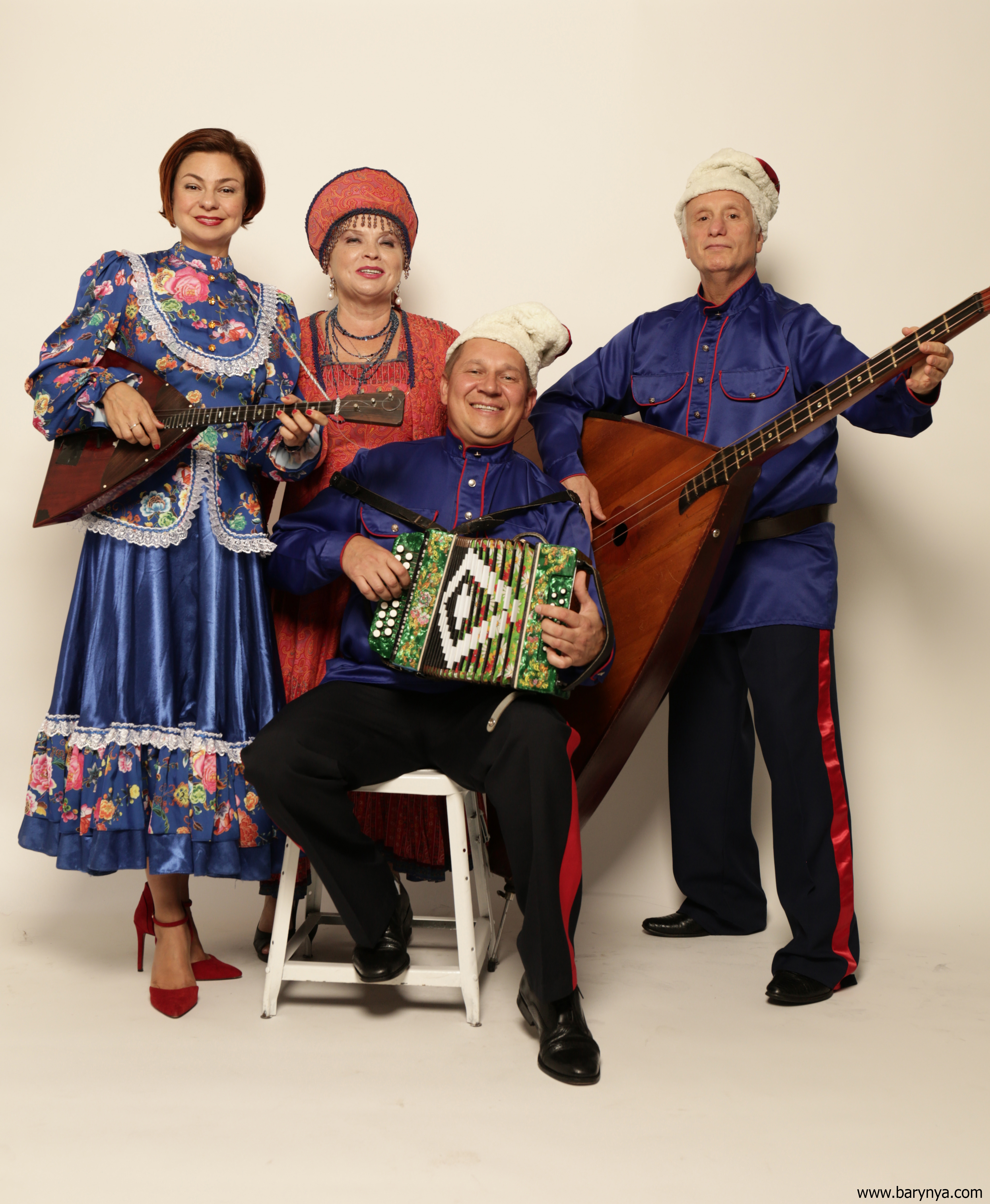 Photos of contrabass balalaika player Leonid Bruk from Brooklyn, New York