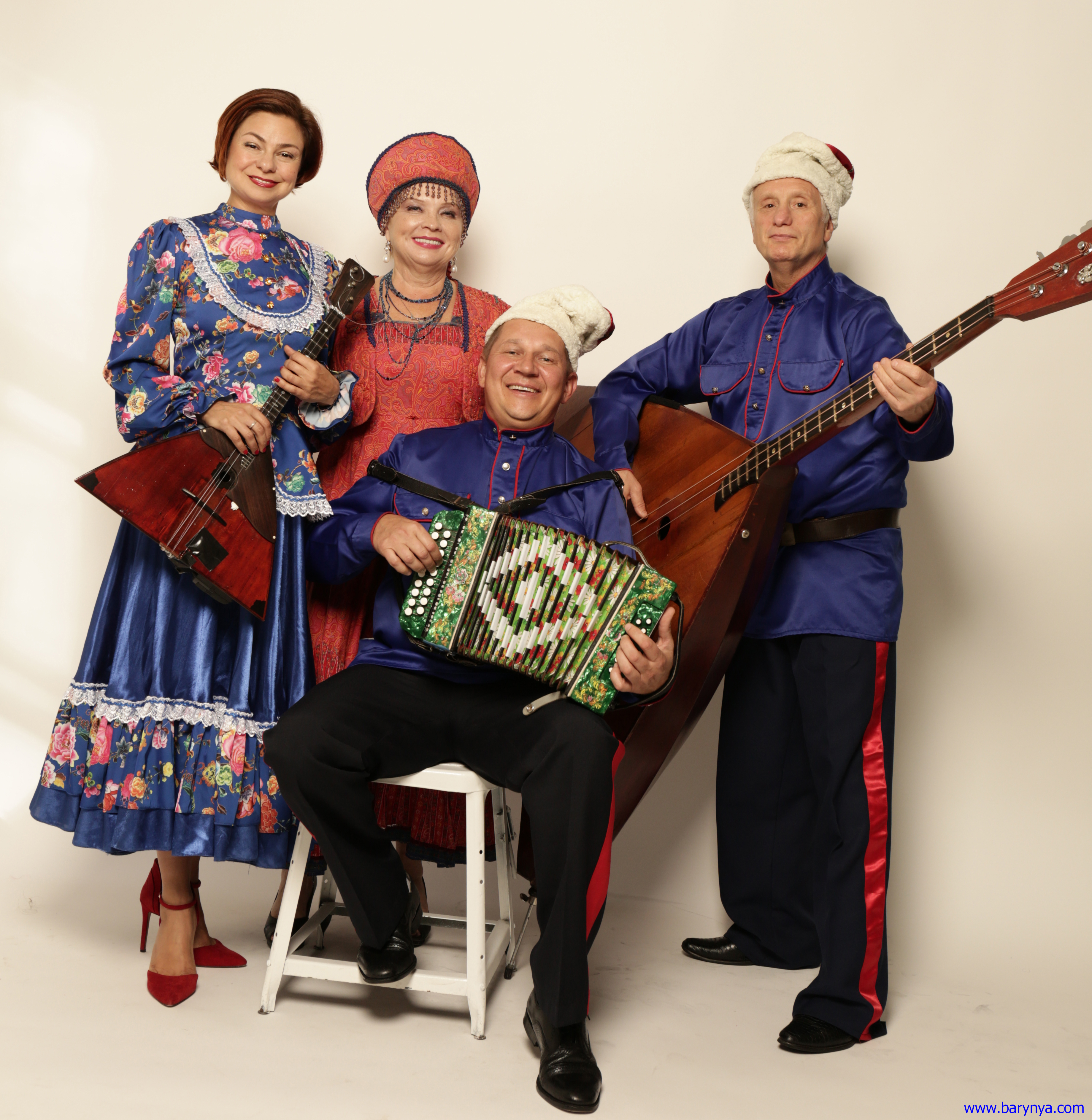 Photos of contrabass balalaika player Leonid Bruk from Brooklyn, New York